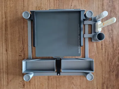 THE BASE P1P X1C X1E P1S Buildplate Storage Tray by Chris1974 - MakerWorld