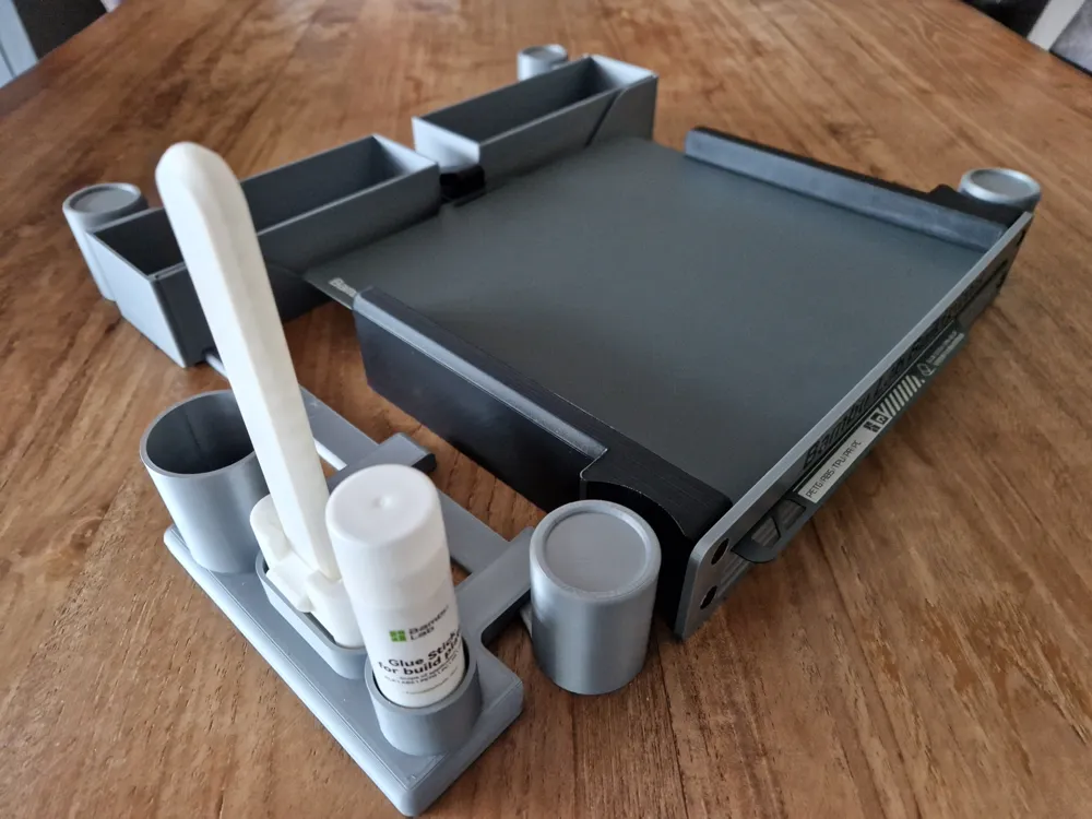 THE BASE P1P X1C X1E P1S Buildplate Storage Tray by Chris1974 ...