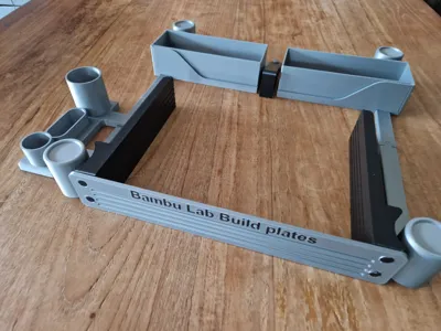 THE BASE P1P X1C X1E P1S Buildplate Storage Tray by Chris1974 - MakerWorld