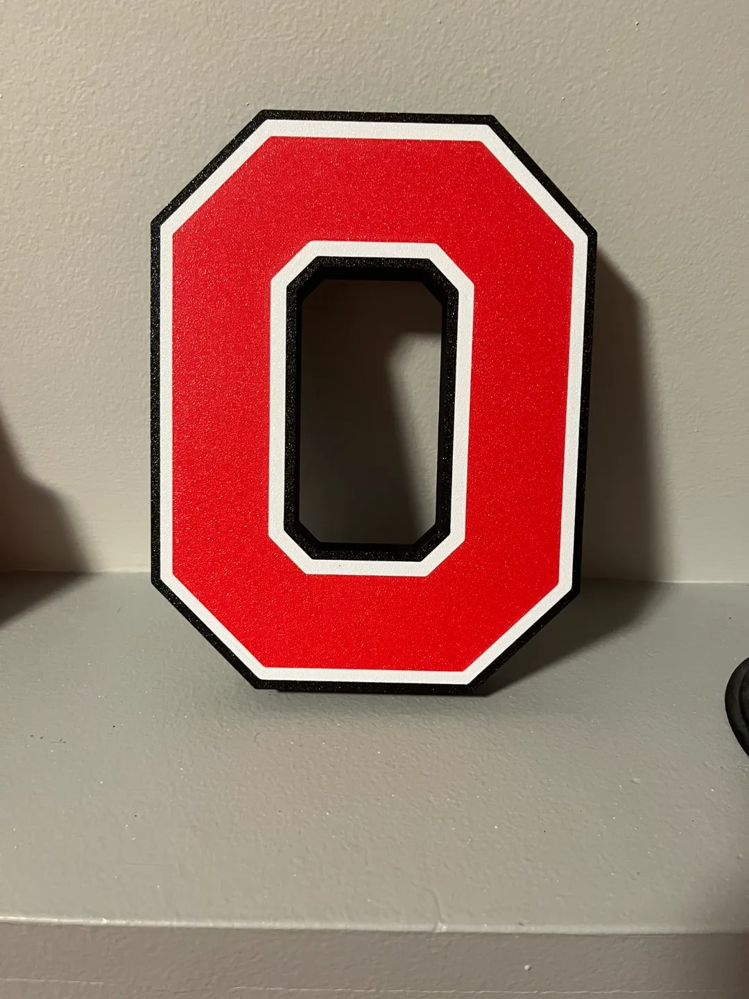 Ohio State Buckeyes Block O Sign - Free 3D Print Model - MakerWorld