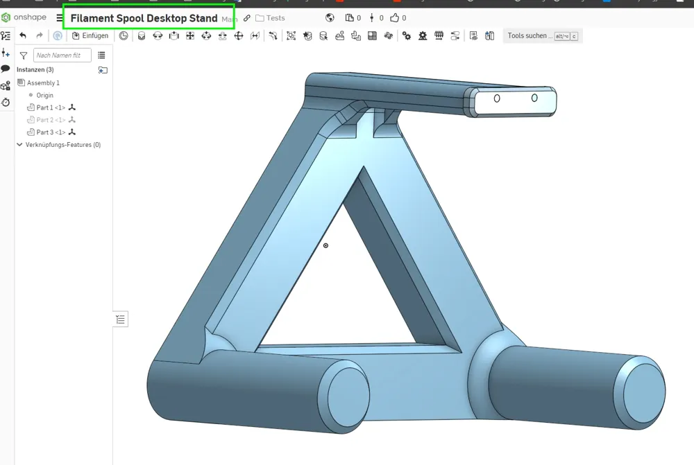 Desktop Spool Stand by Dave‘s DIY - MakerWorld