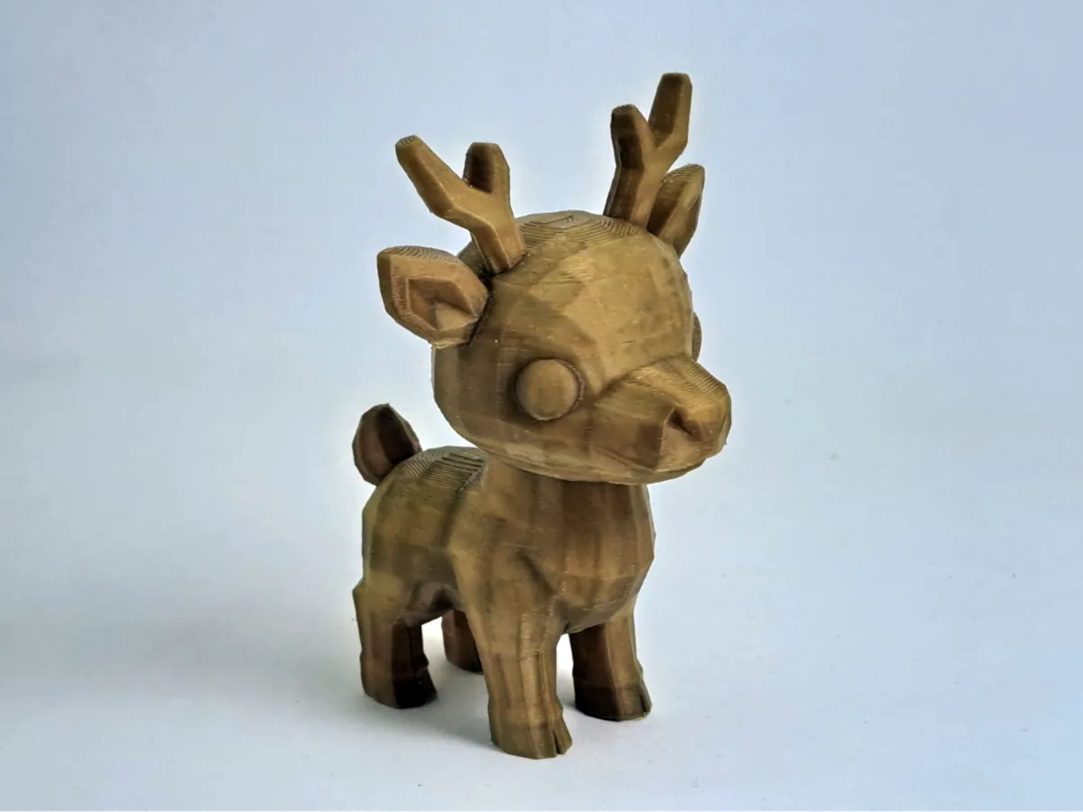 Low Poly Reindeer - Santa's Ride! Minimal Designs by Draft.Axis MakerWorld: Download Free 3D Models