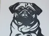 2D Pug Silhouette by Mister Red - MakerWorld