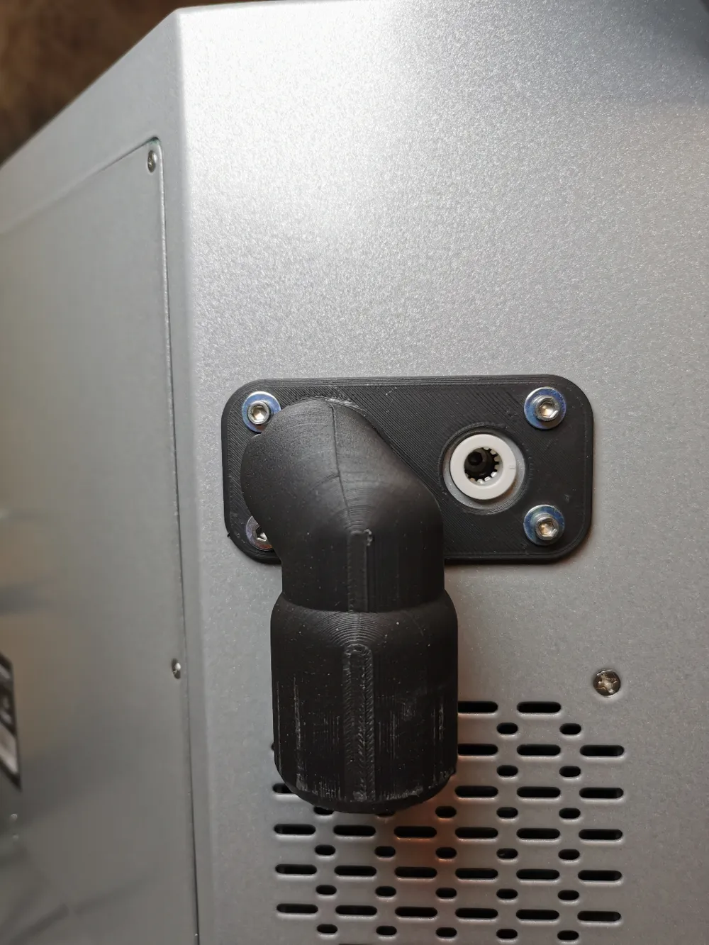 Carvera Air adapter suction / Adapter Absaugung - Free 3D Print Model ...