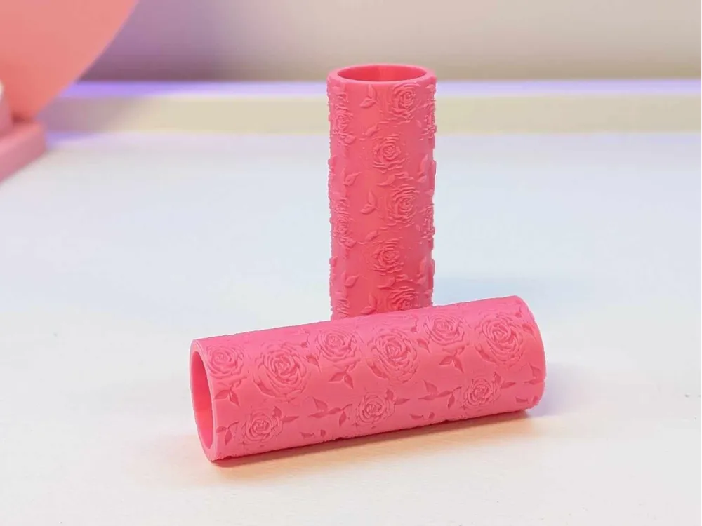 Debossed Texture Roller - Small Roses by B3D Studio MakerWorld ...