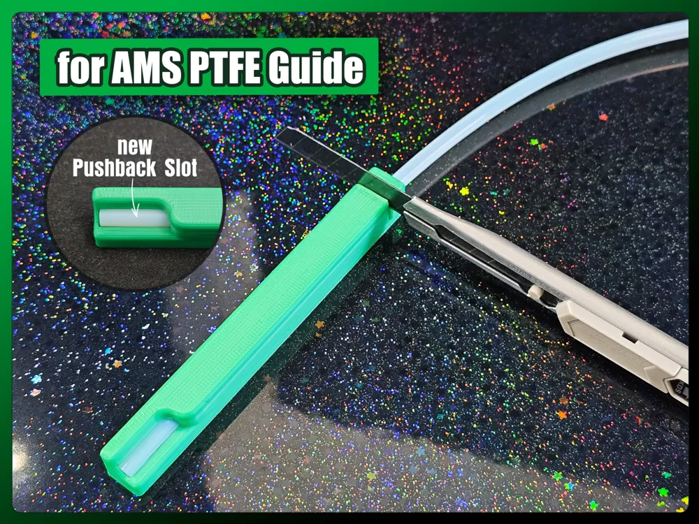 AMS PTFE Guide V2.1 - PTFE Cutter by AU3D - MakerWorld
