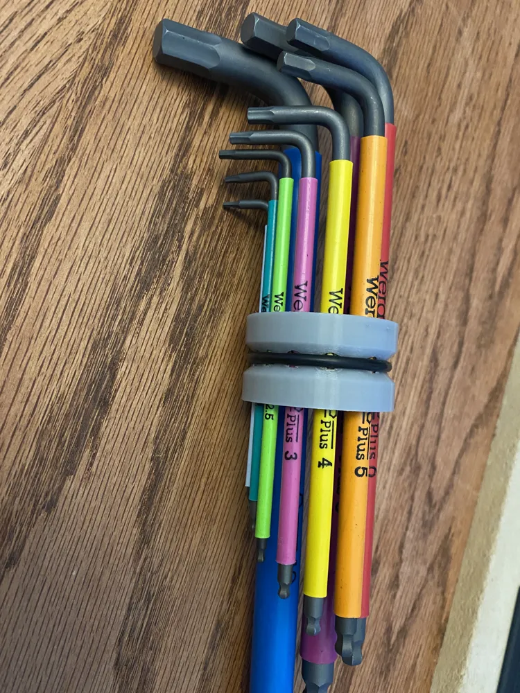 Wera sleeved hex key holder by MottN. - MakerWorld