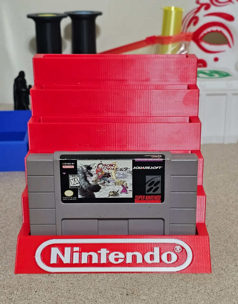 Snes Cartridge Display by Jheternal MakerWorld: Download Free 3D Models