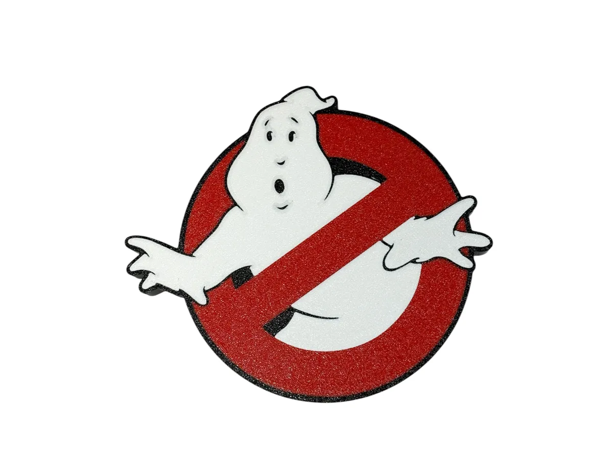 Ghostbusters Logo Sign - Free 3D Print Model - MakerWorld