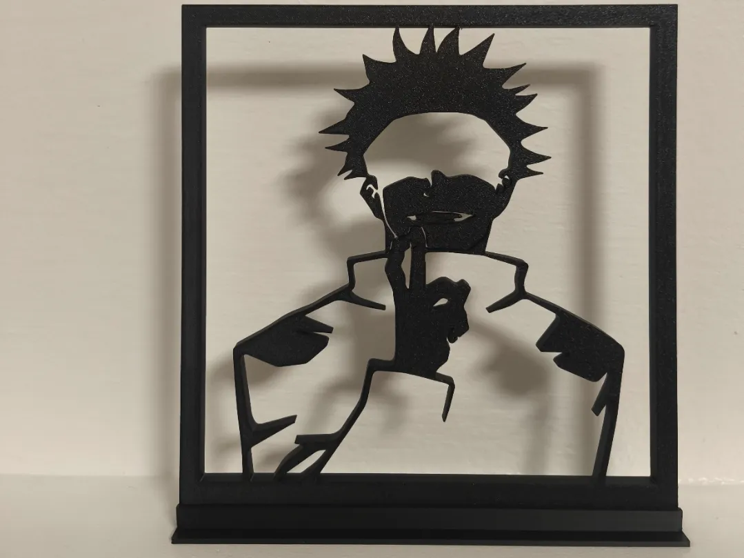 Picture Satoru Gojo - small painting Satoru Gojo - Free 3D Print Model ...