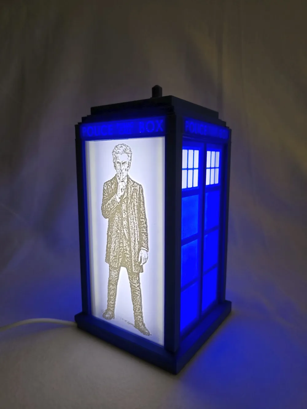 Dr. Who Lithophane for TARDIS Lamp No. 4 by DocLex MakerWorld: Download ...