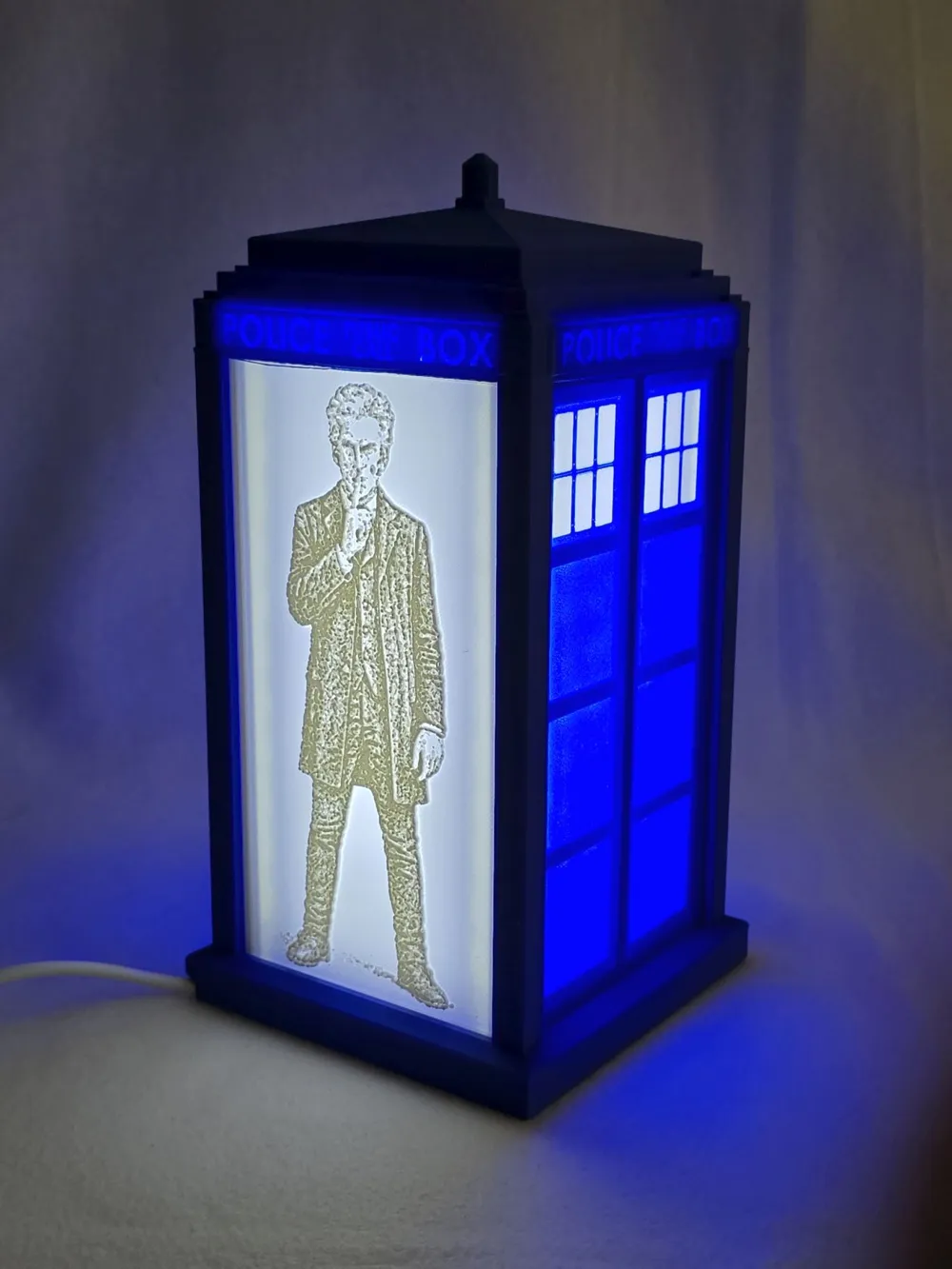 Dr. Who Lithophane for TARDIS Lamp No. 4 by DocLex MakerWorld: Download ...