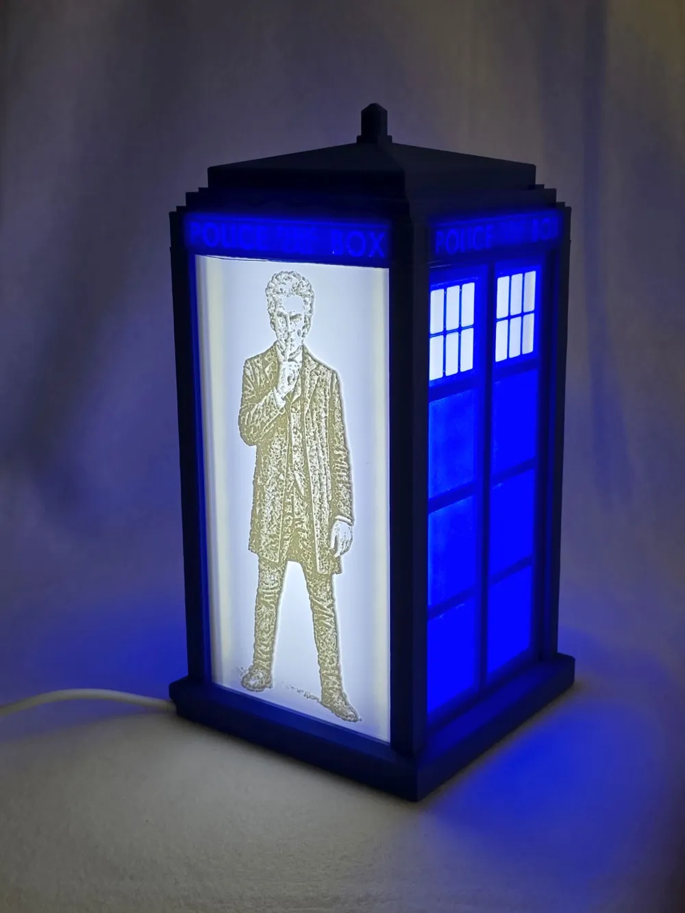 Dr. Who Lithophane for TARDIS Lamp No. 4 by DocLex MakerWorld: Download ...