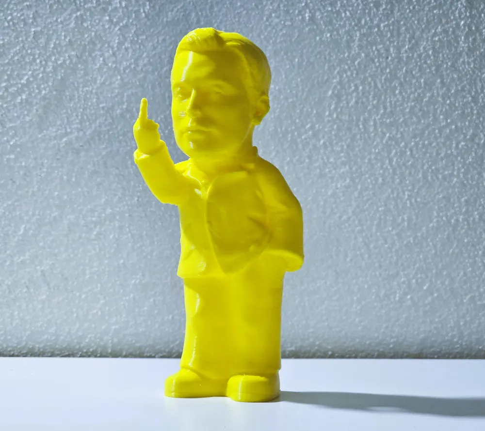 Elon Musk pissed figure - Free 3D Print Model - MakerWorld