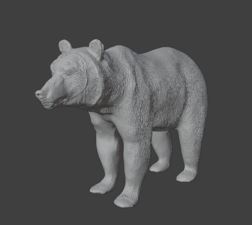 Bear (high detail) by Budahazi_Design MakerWorld: Download Free 3D Models