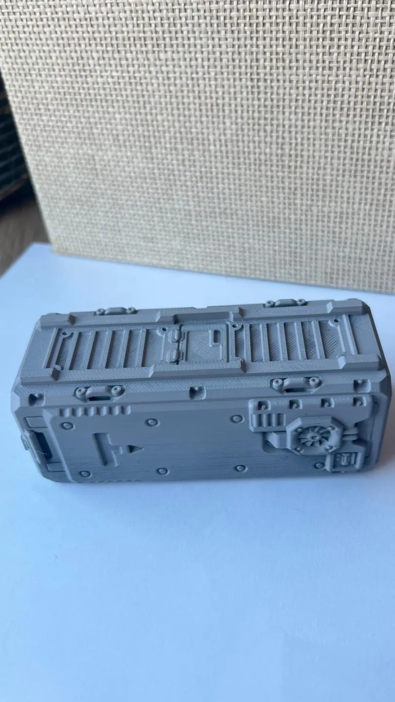 Shipping Container Miniature Terrain Warhammer by Noelf - MakerWorld