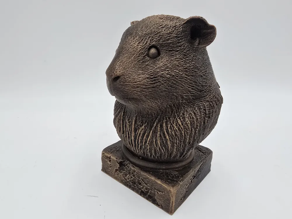 GUINEA PIG BUST by Messy_Panda MakerWorld: Download Free 3D Models