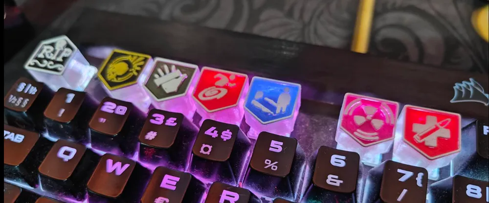 Call of Duty Zombies perk colas keycaps Remixed by Azuria MakerWorld ...
