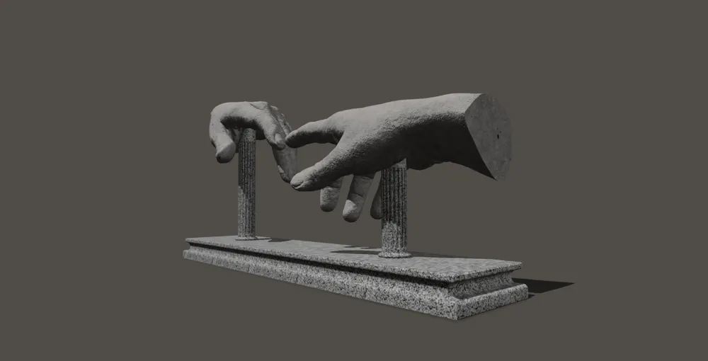 La Creación de Adán / Miguel Ángel Buonarroti por Van.Illa MakerWorld ...