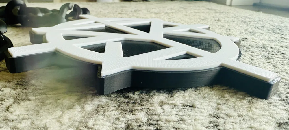 WWE Seth Rollins logo chain/sign by CTK 3D Printing MakerWorld ...