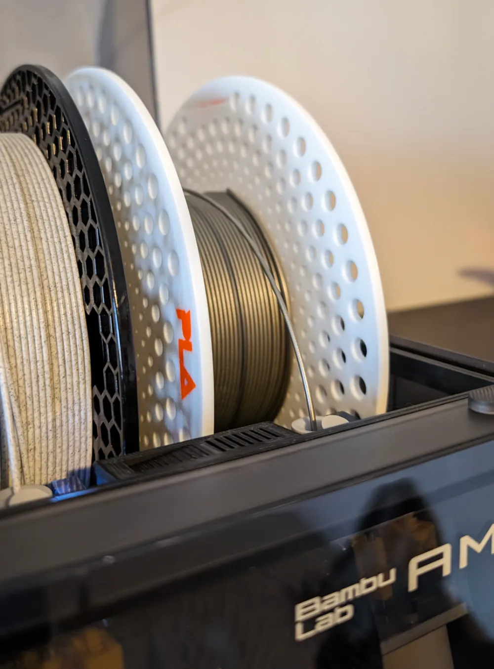 AMS Friendly Spool Ends for Prusament Filament by ByteSlinger - MakerWorld