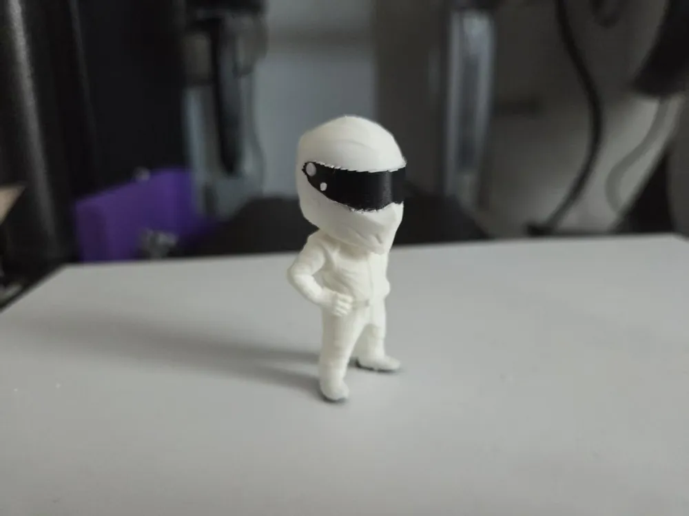 Chibi Topgear Stig - Free 3D Print Model - MakerWorld