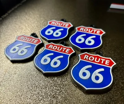 Route 66 Coaster by Uncle Bumblefuk - MakerWorld