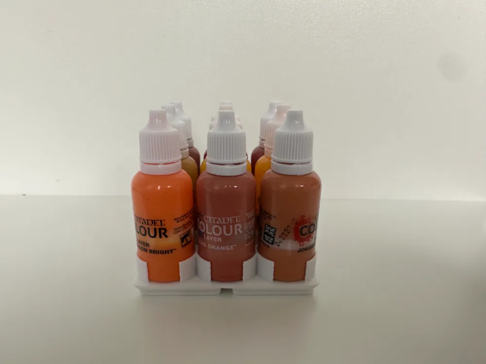 Gridfinity Minimal Paint Bottle Storage by Hooooobie MakerWorld ...