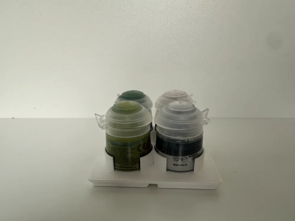 Gridfinity Minimal Paint Bottle Storage by Hooooobie MakerWorld ...