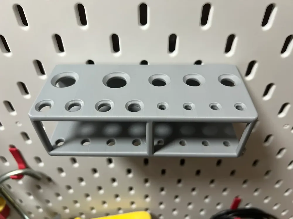 Pegboard Accessory - Screwdriver Holder by ken-wong - MakerWorld