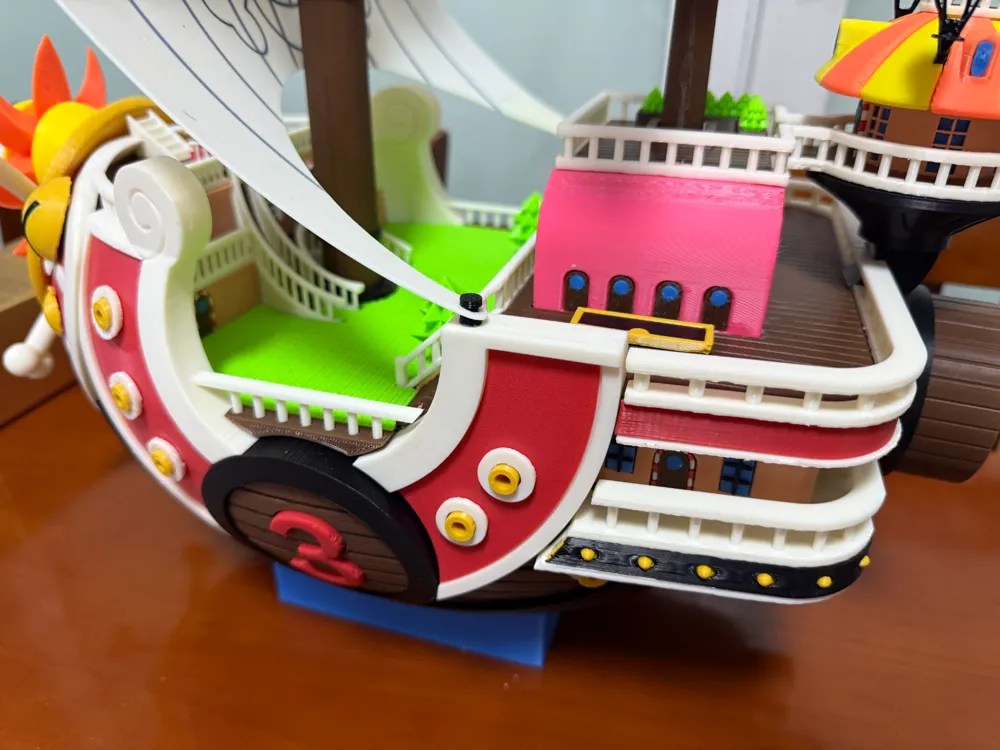 One Piece Sunny Ship Mainsail Fixing Buckle by 水世界水族馆gokumine - MakerWorld