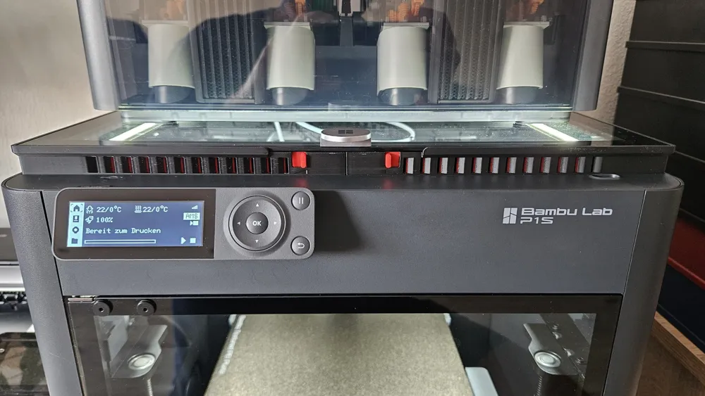 P1S / X1C Noise-cancelling, ventilated LED Raiser by sepp89117 ...