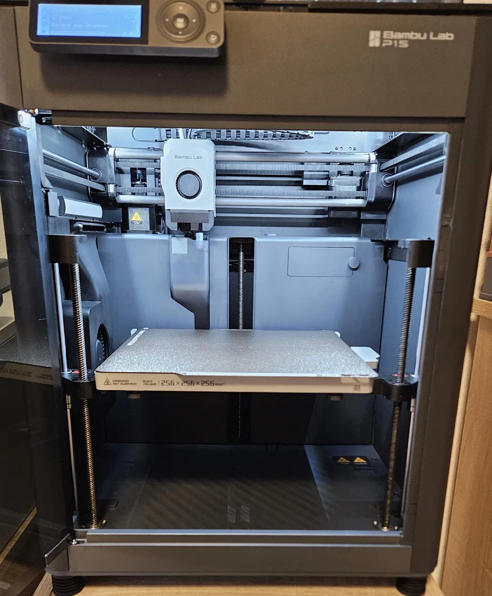 P1S / X1C Noise-cancelling, ventilated LED Raiser by sepp89117 ...