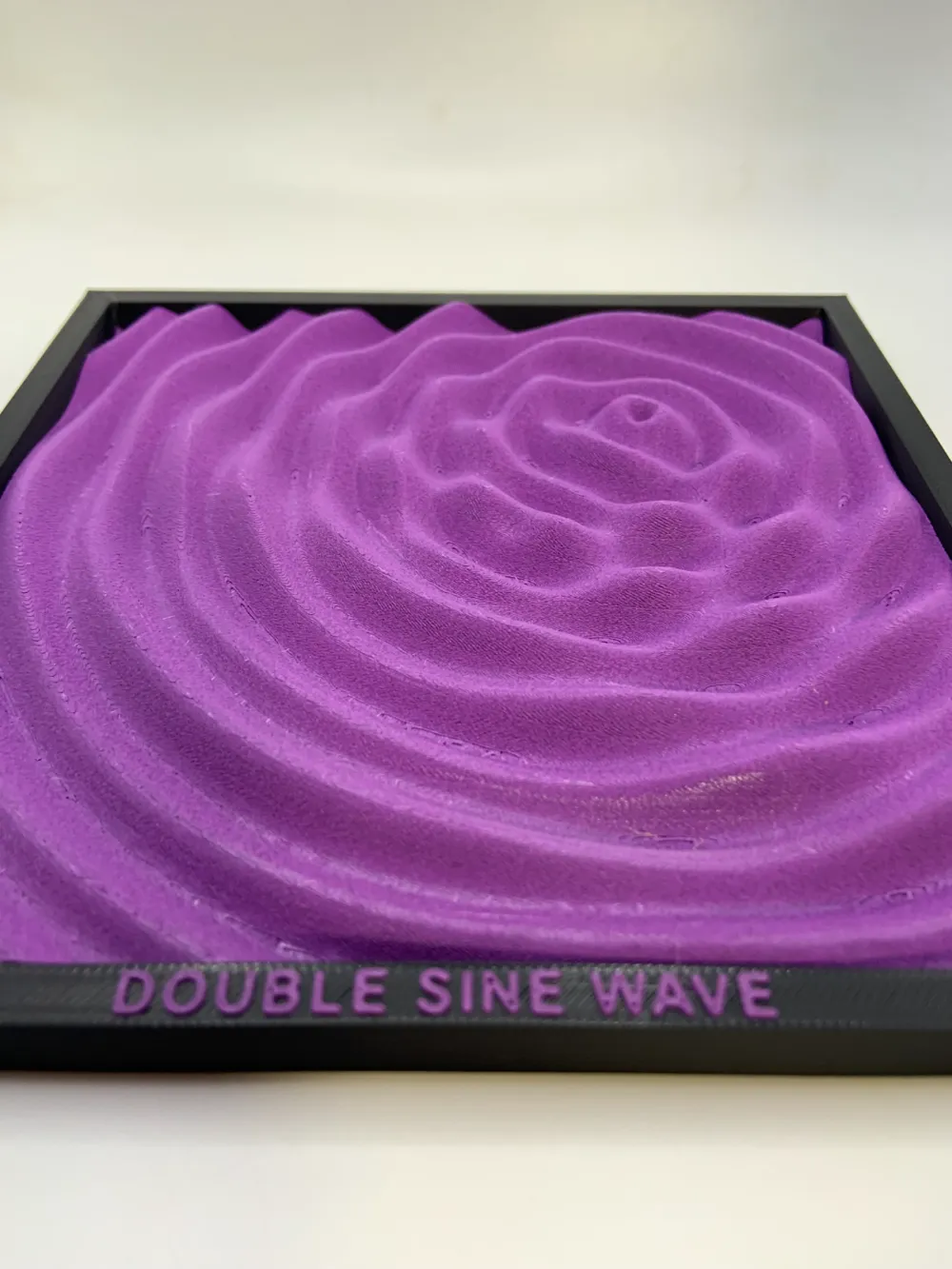 Sine Wave Art in Frame Remixed by brentglover1970 - MakerWorld