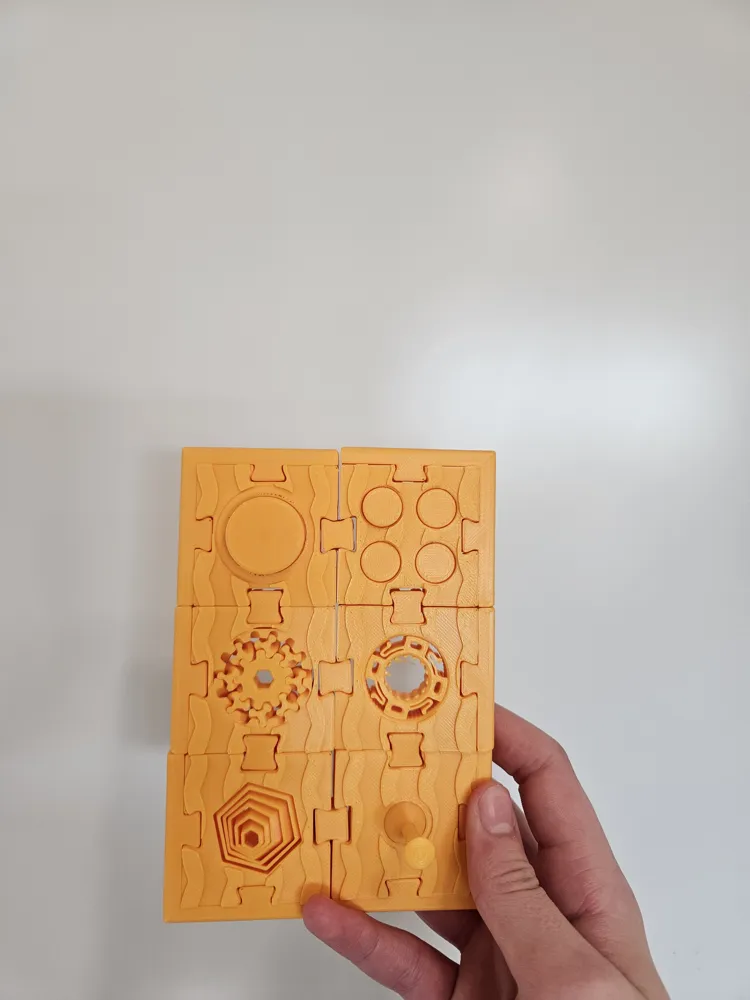 Fidgi-Blox Build A Fidget Customizable Fidget toy - Free 3D Print Model ...