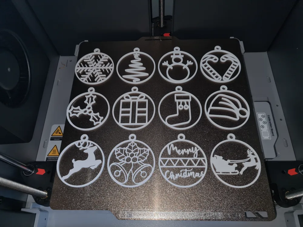 2D Christmas Balls Set by ADB PRODUCTS - MakerWorld
