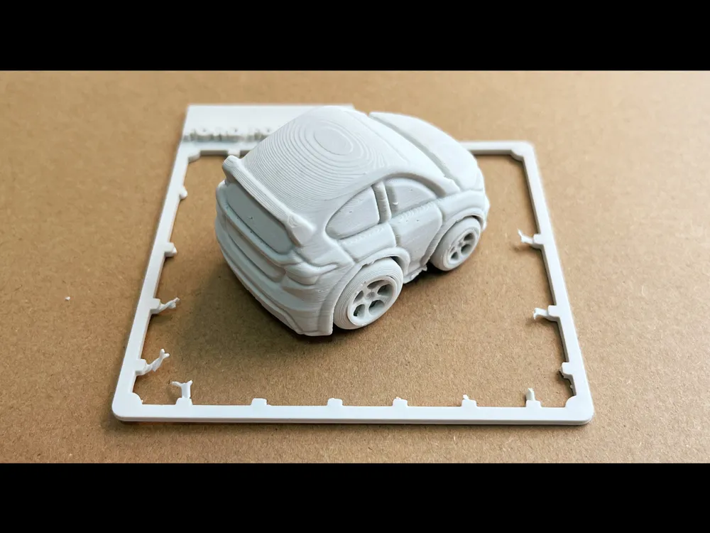 Ford Focus ST Articulated Assembly Toy Car (No glue needed, 3h high ...