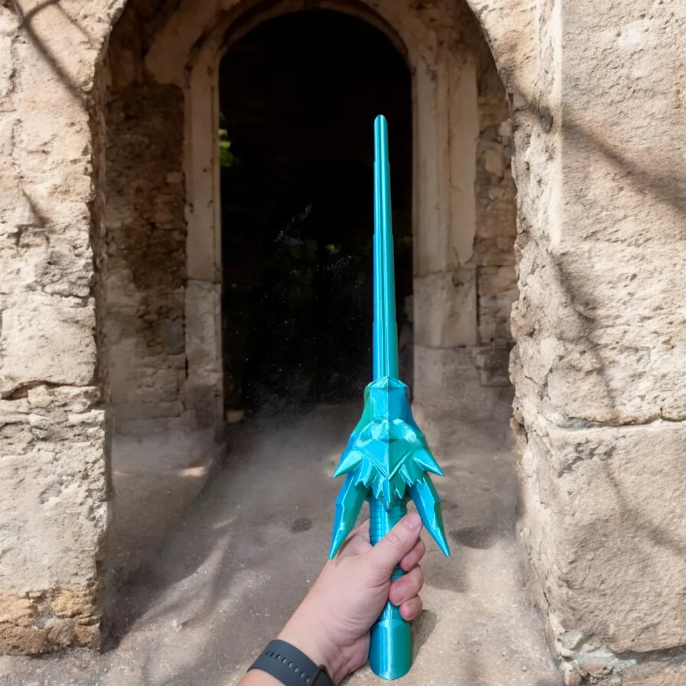 Dragon Head Retractable Sword - Free 3D Print Model - MakerWorld