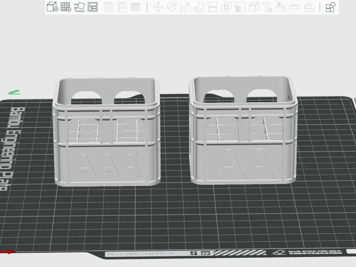 Beer Crate Battery Storage Box for Size 5 and 7 Batteries by user ...
