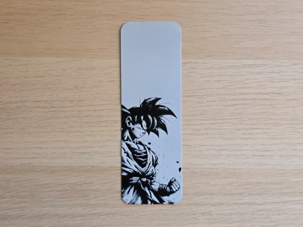 Son Goku Bookmark by Atrus Design - MakerWorld