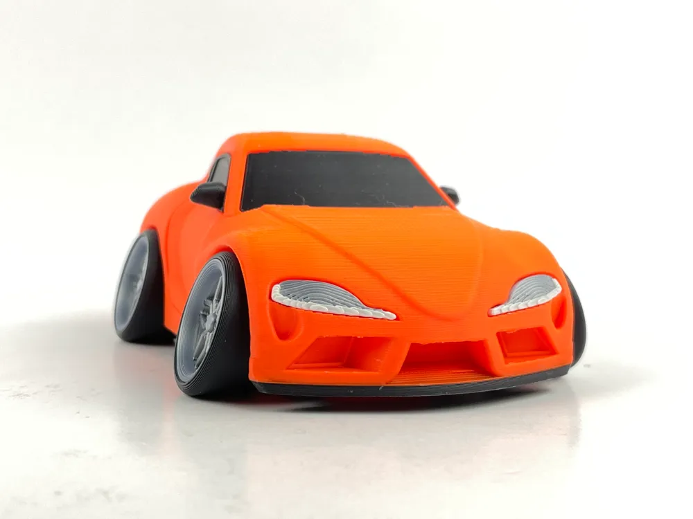 Tooned TOYOTA Supra MK5 - Free 3D Print Model - MakerWorld