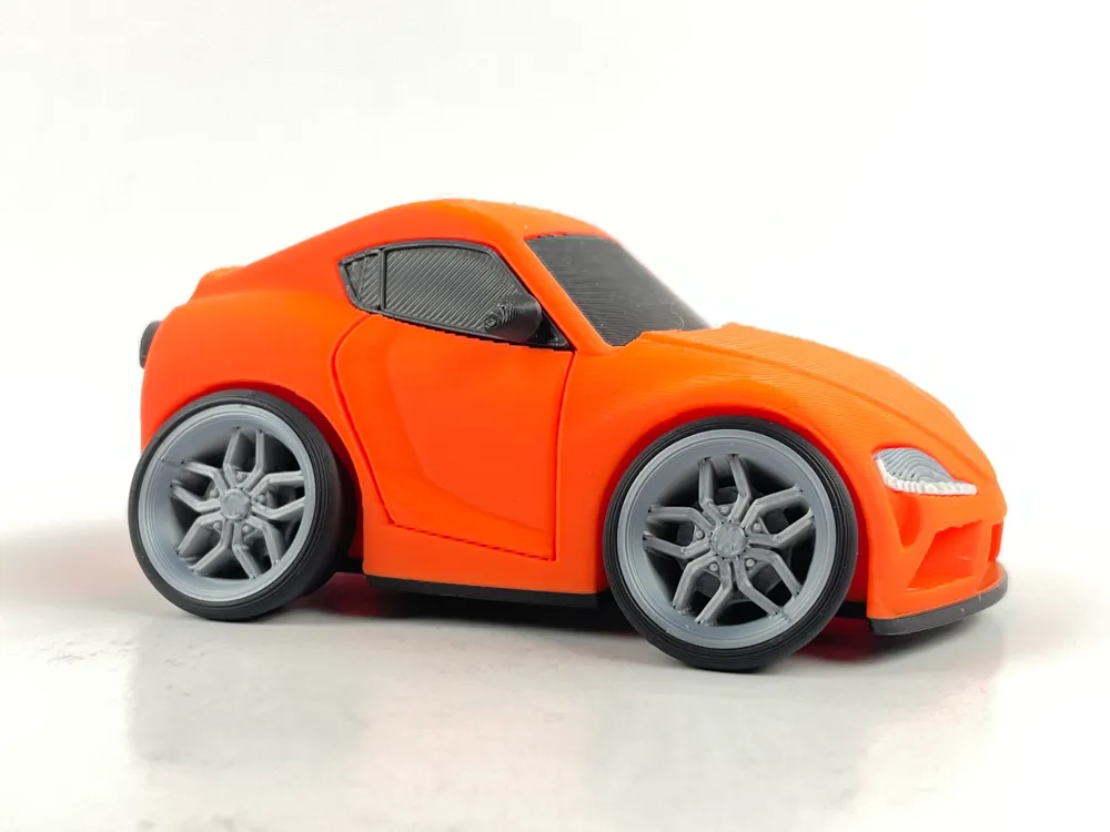 Tooned TOYOTA Supra MK5 - Free 3D Print Model - MakerWorld