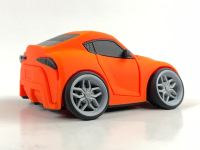 Tooned TOYOTA Supra MK5 by soarpix MakerWorld: Download Free 3D Models
