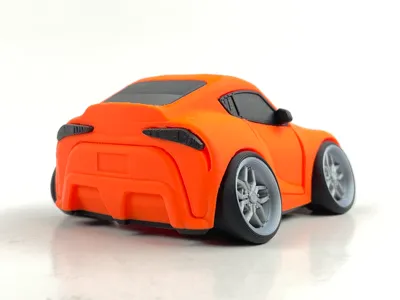 Tooned TOYOTA Supra MK5 by soarpix MakerWorld: Download Free 3D Models