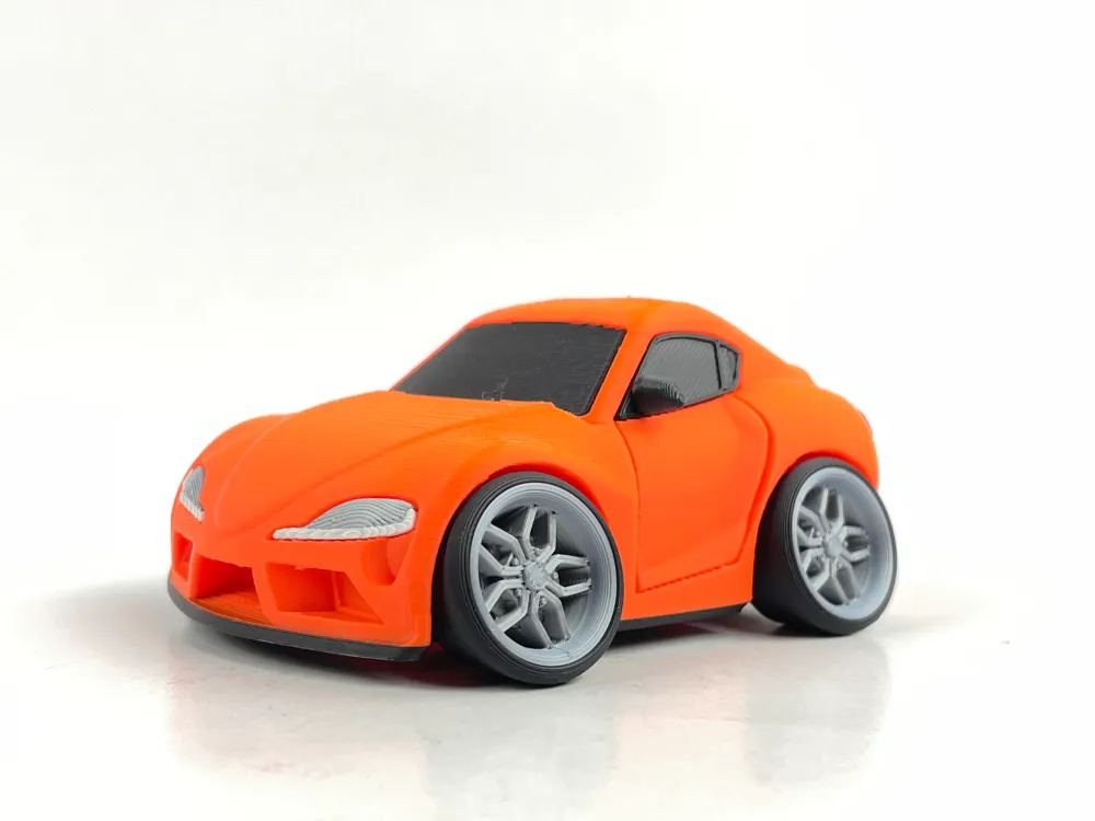 Tooned TOYOTA Supra MK5 - Free 3D Print Model - MakerWorld
