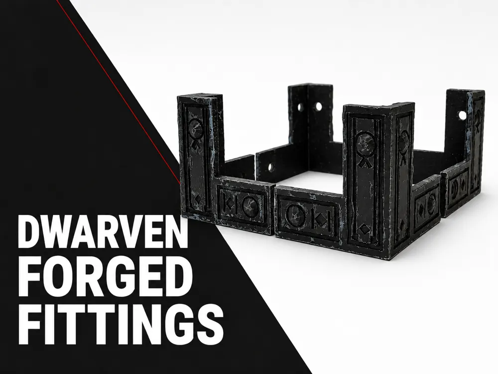Dwarven Forged Fittings - Free 3D Print Model - MakerWorld