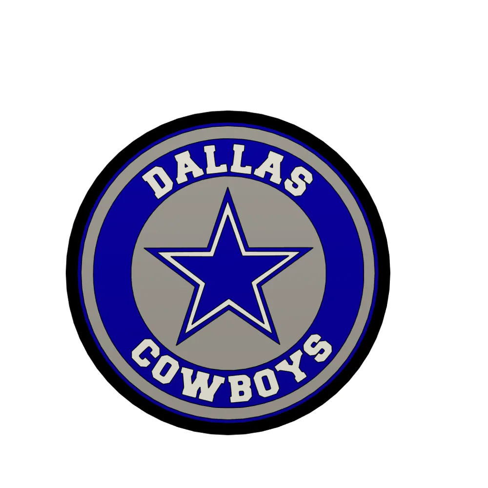 Dallas Cowboys - LED Light Box (3 color options) - Free 3D Print Model ...