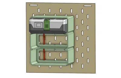 Parametric Shelves for Modern Gridfinity Case Remixed by Jerry_PFF ...