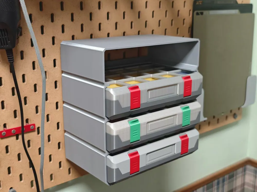 Parametric Shelves for Modern Gridfinity Case Remixed by Jerry_PFF ...