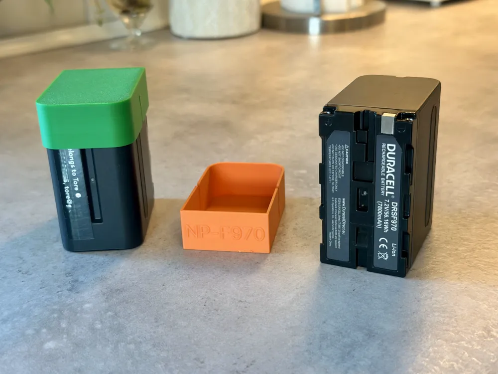Sony NPF battery cover - Free 3D Print Model - MakerWorld
